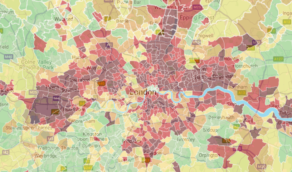 Updated Indicies of Multiple Deprivation (IMD) for England 2025 ...